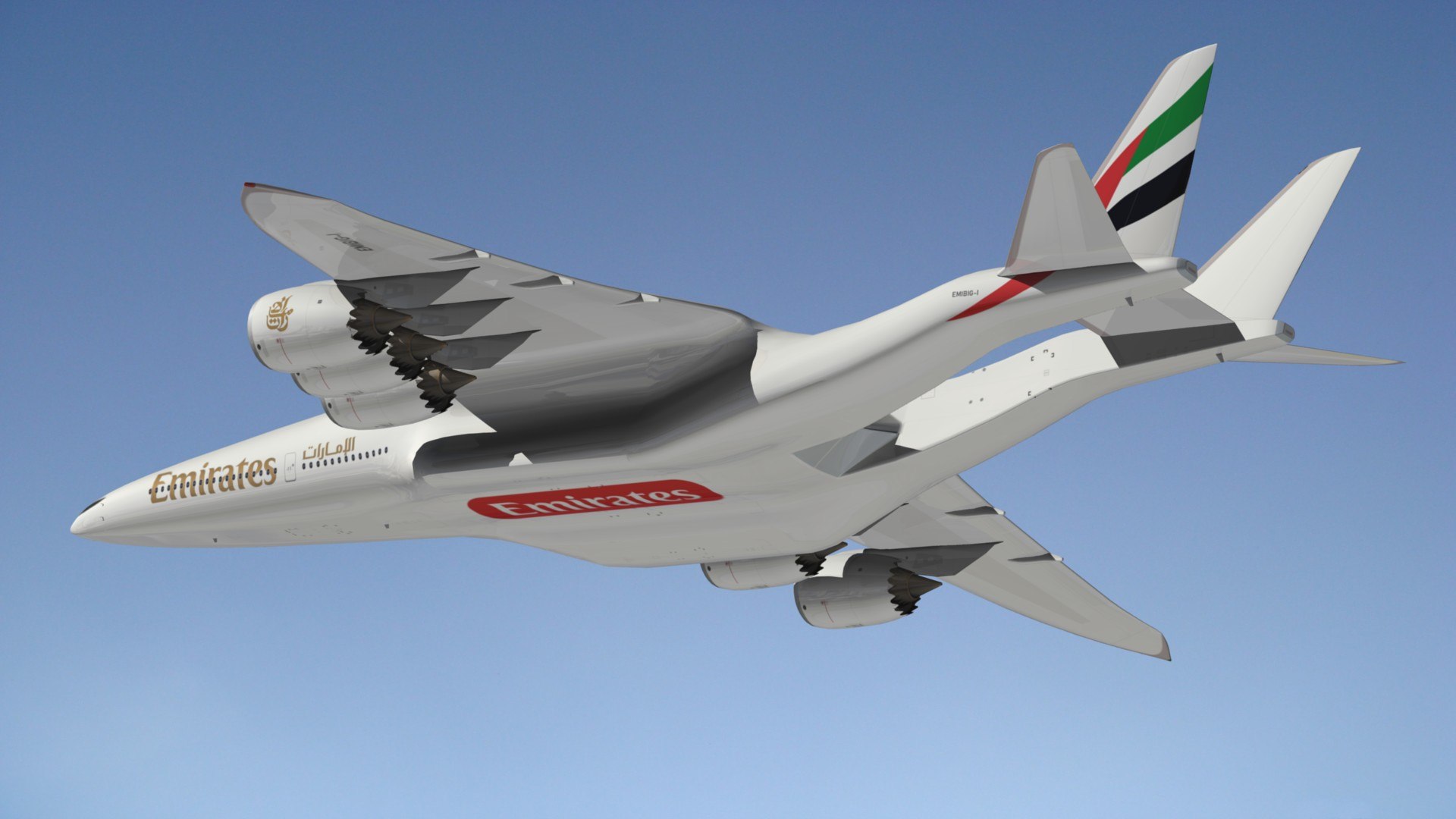 3D HyperCargo Emirates Model - TurboSquid 1718445