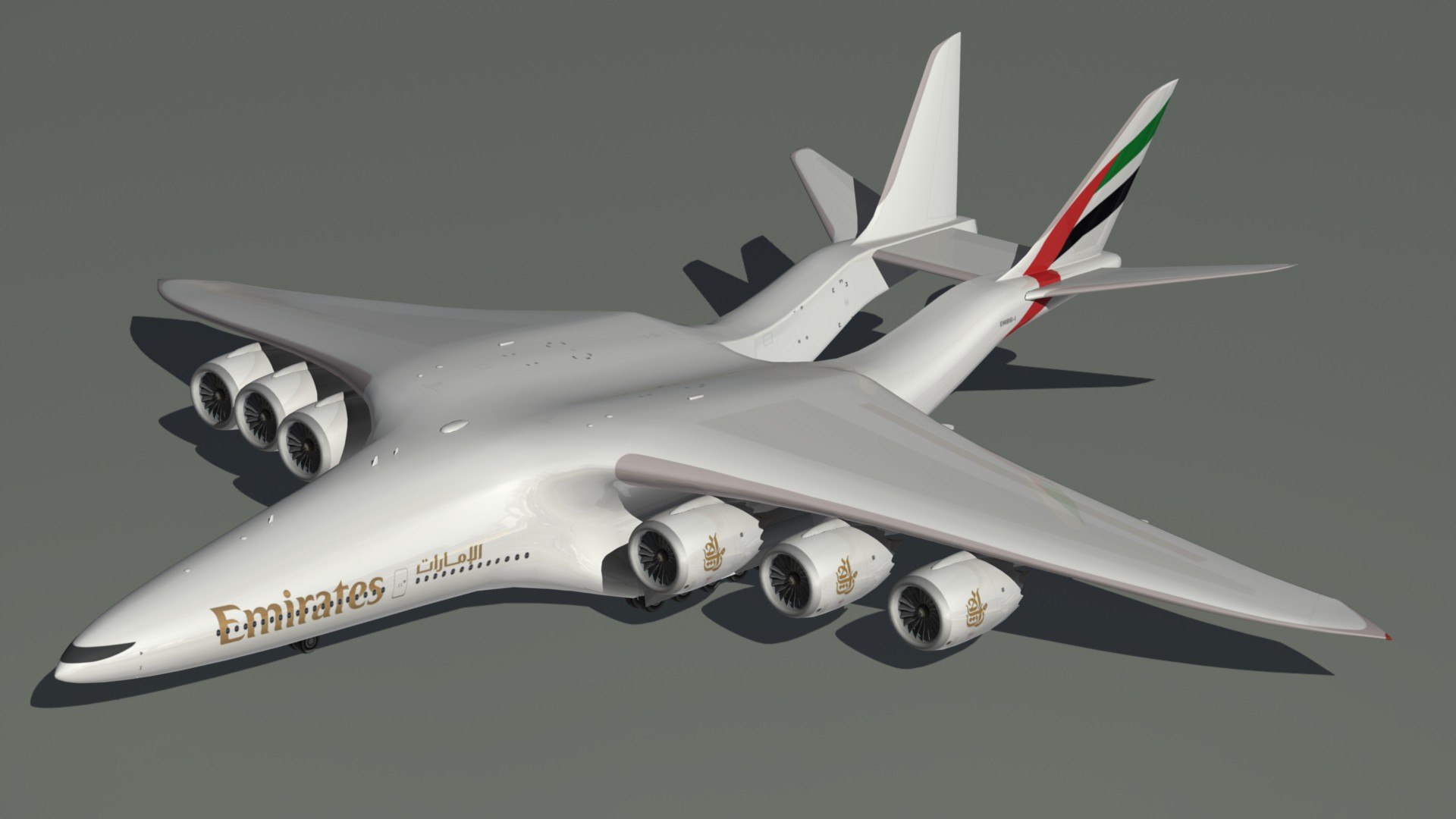 3D HyperCargo Emirates Model - TurboSquid 1718445