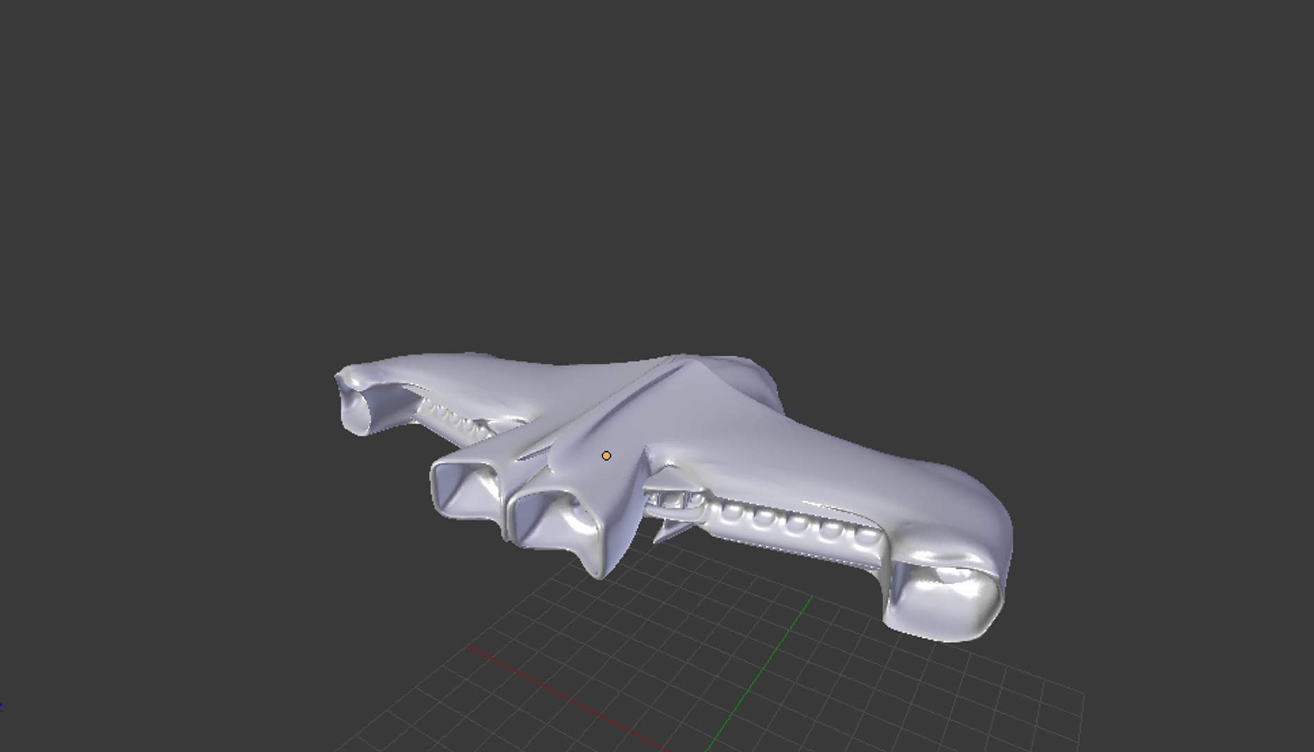 Glass spaceship 3D model - TurboSquid 1259988