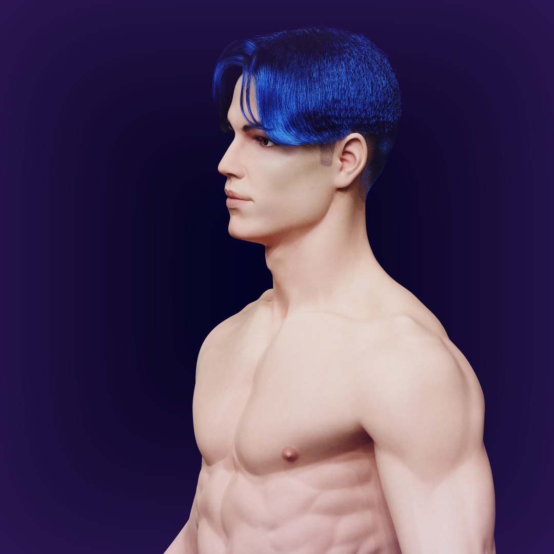 3D Model Transhumanist Realistic Man - TurboSquid 2288687