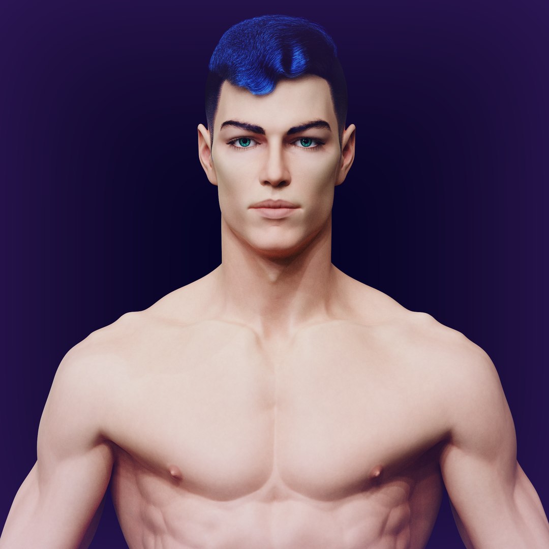 3D Model Transhumanist Realistic Man - TurboSquid 2288687