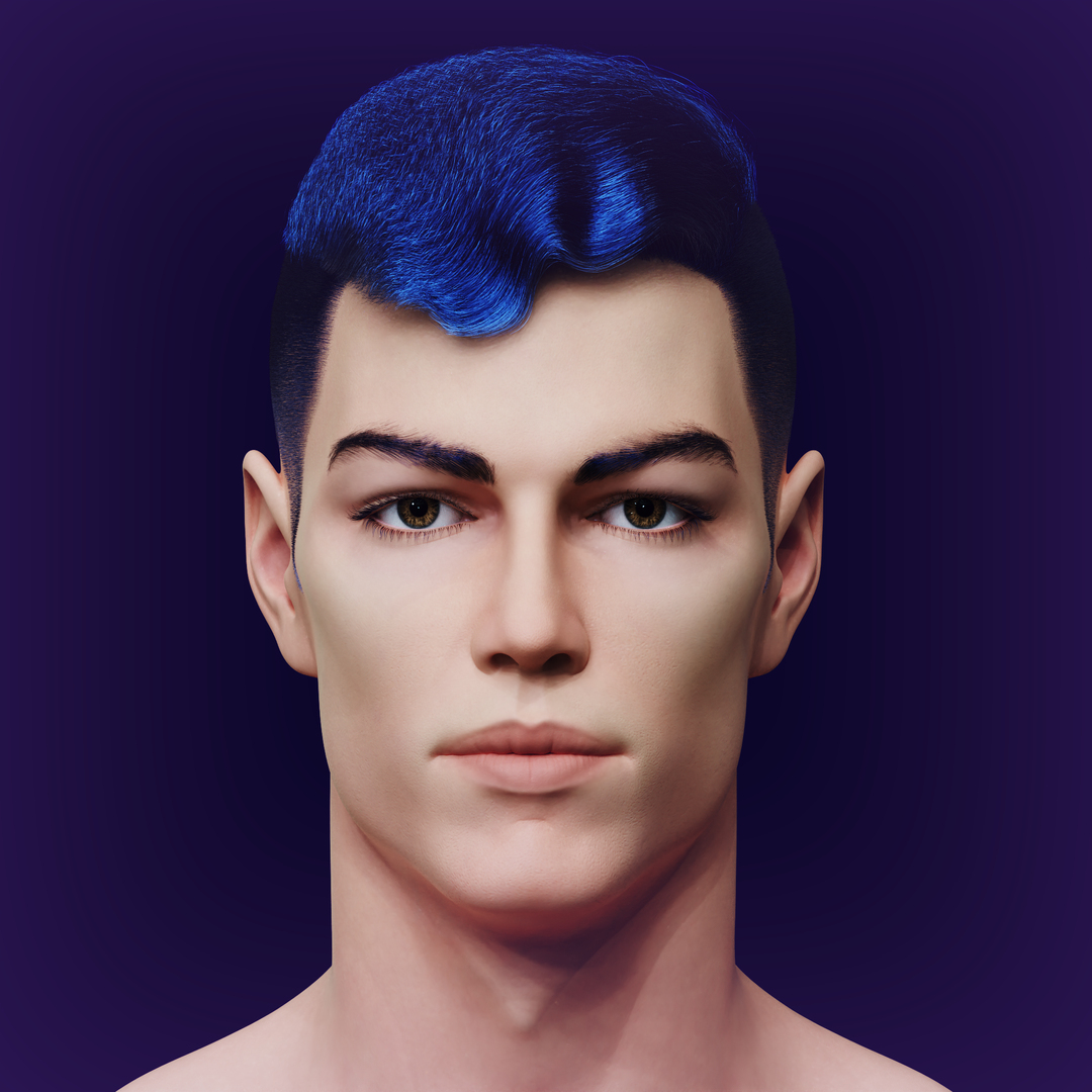 3D Model Transhumanist Realistic Man - TurboSquid 2288687