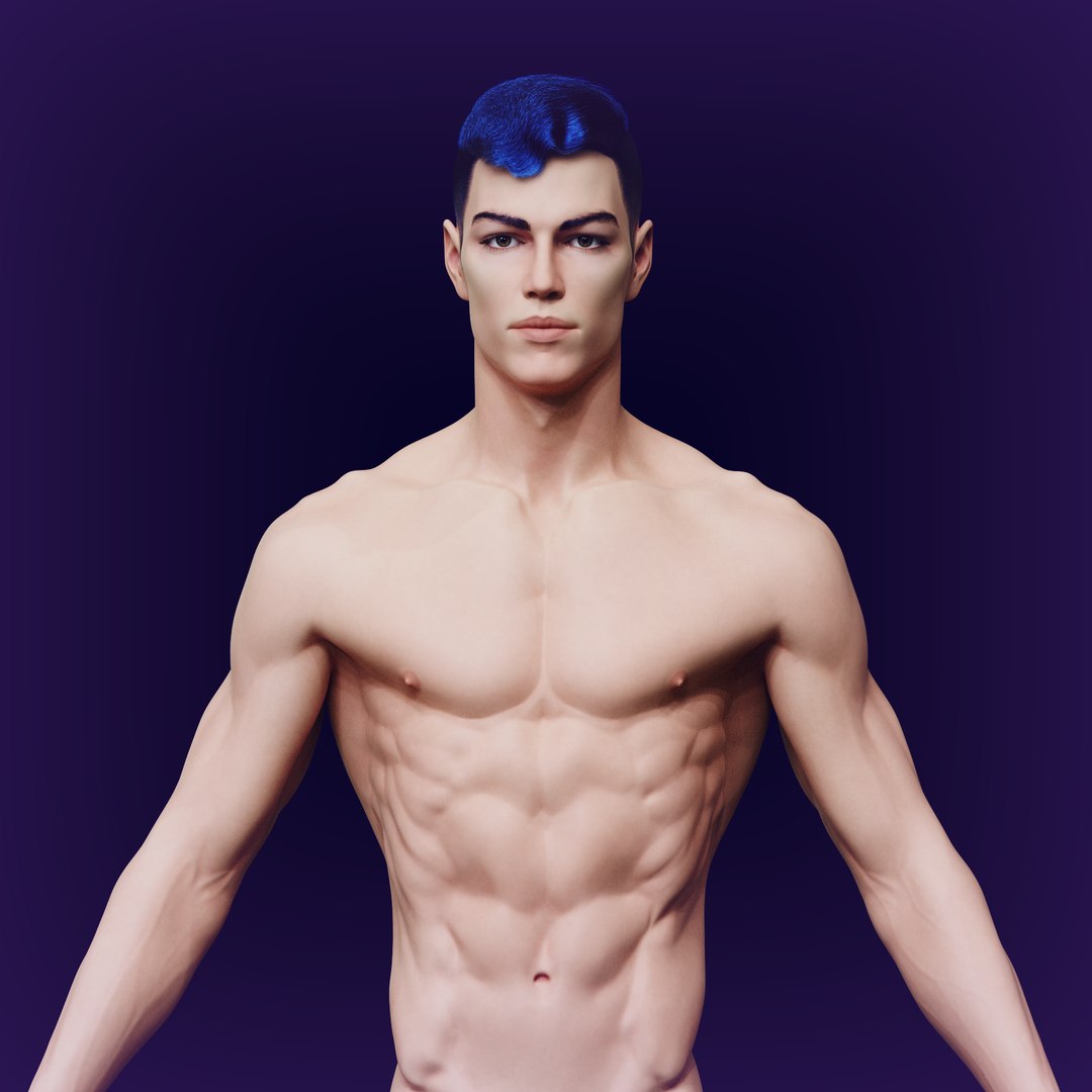 3D Model Transhumanist Realistic Man - TurboSquid 2288687