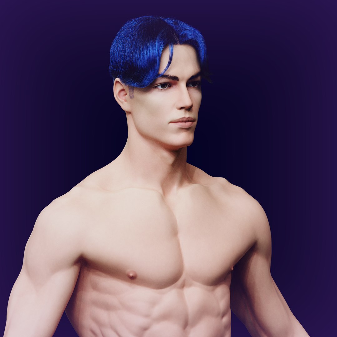 3D Model Transhumanist Realistic Man - TurboSquid 2288687