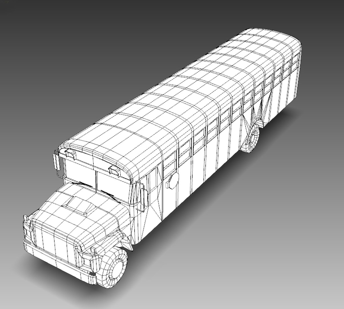 3ds max school bus