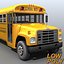 3ds Max School Bus