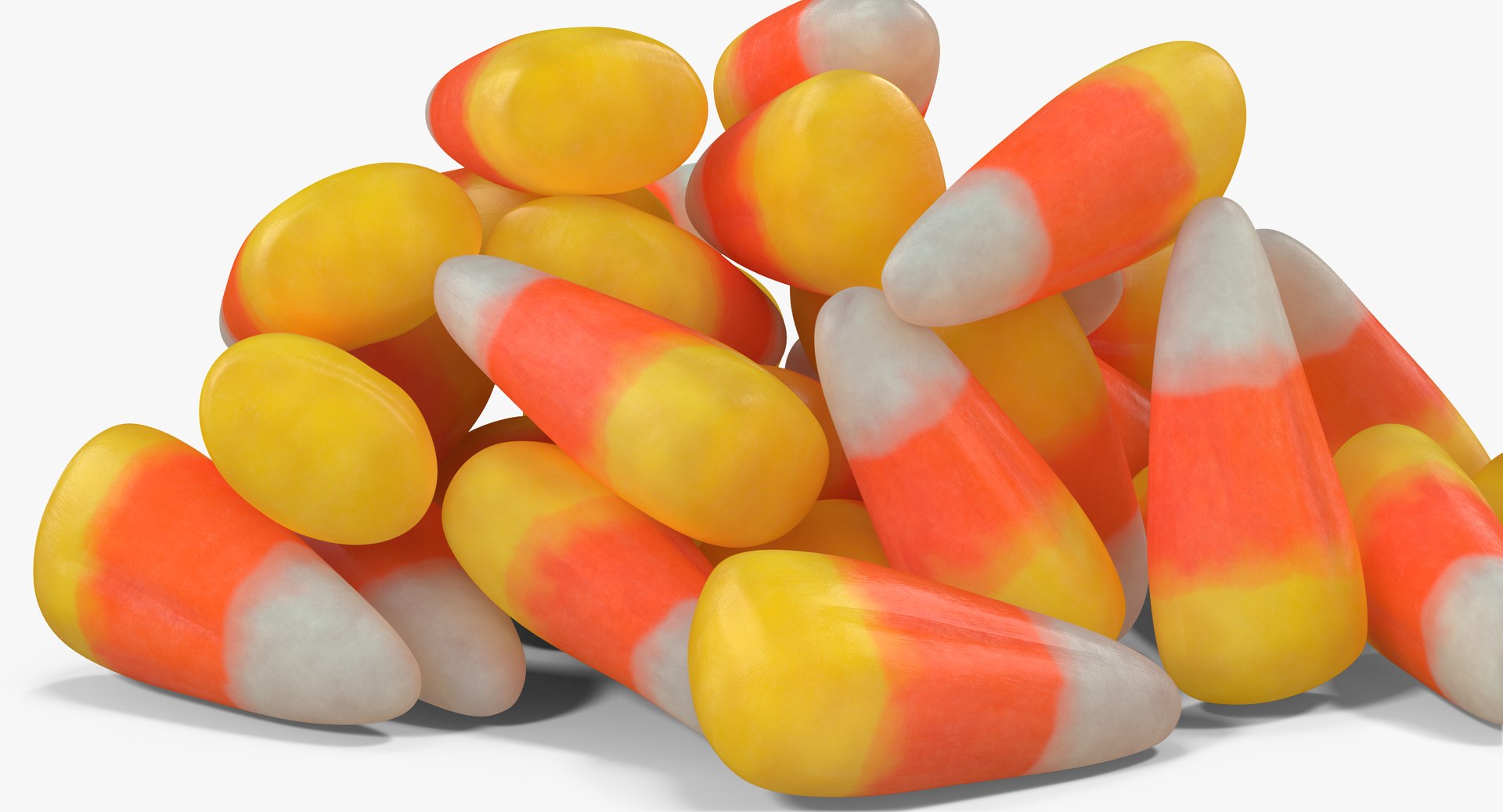 Candy Corn 2 3D Model - TurboSquid 1330974