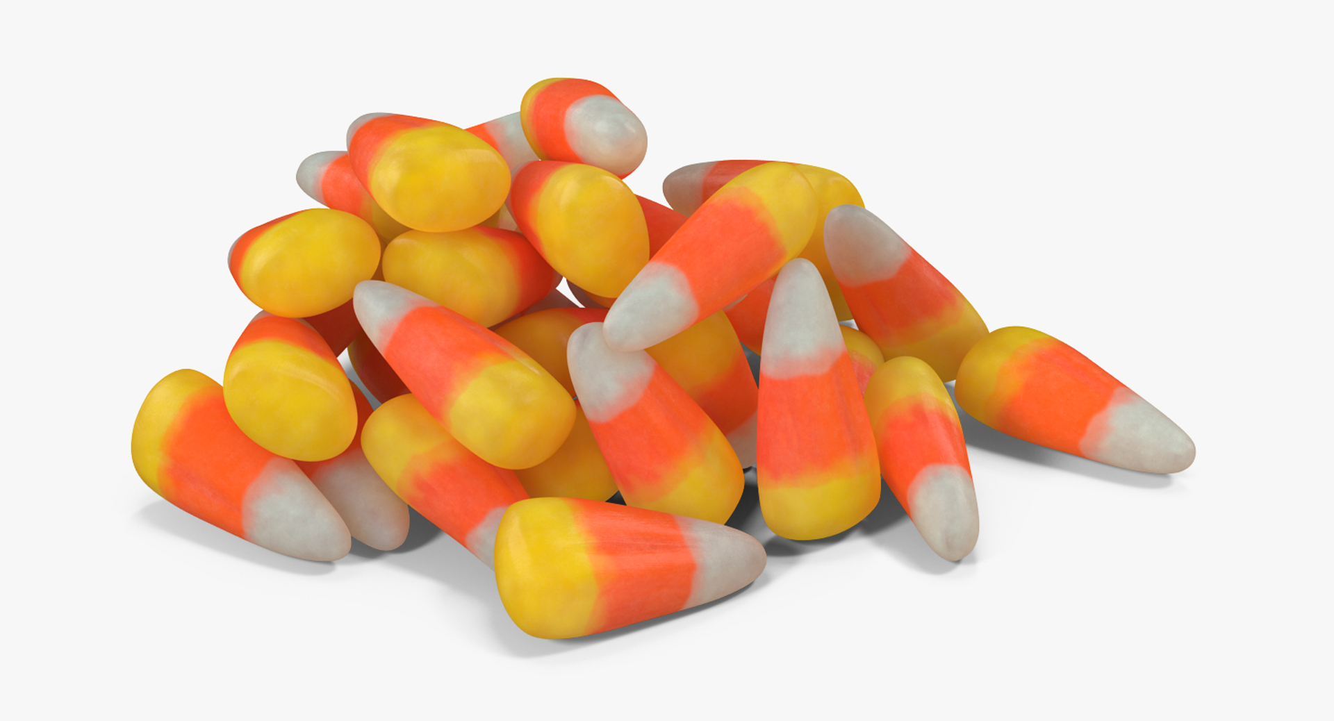 Candy Corn 2 3D Model - TurboSquid 1330974