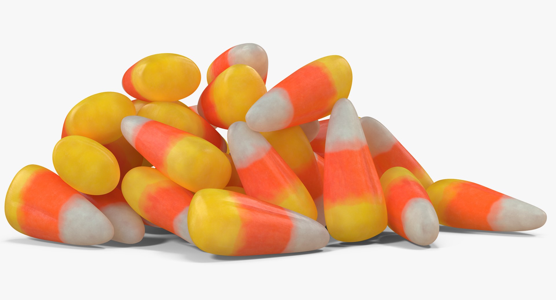 Candy Corn 2 3D Model - TurboSquid 1330974