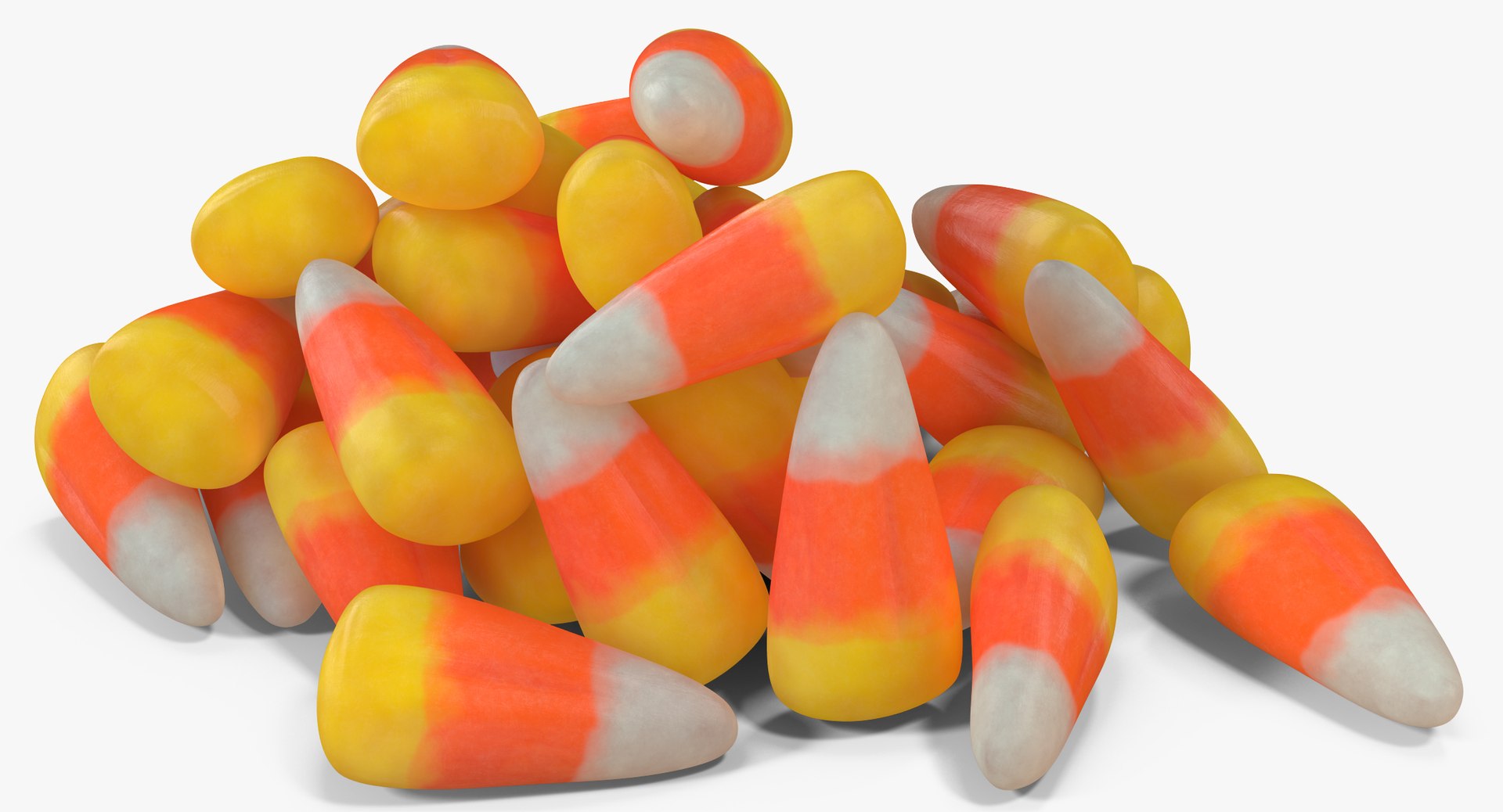 Candy Corn 2 3D Model - TurboSquid 1330974