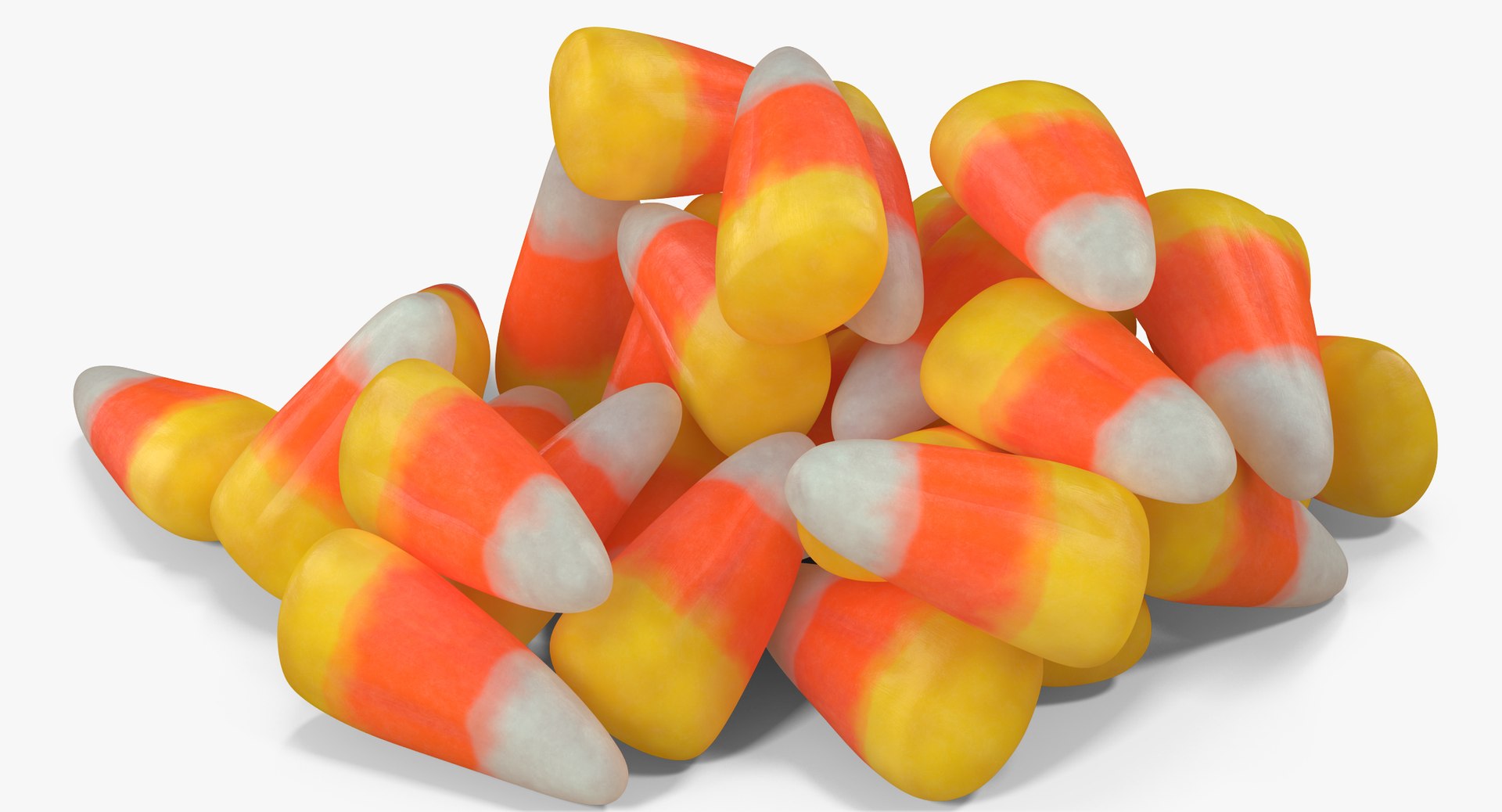 Candy Corn 2 3D Model - TurboSquid 1330974