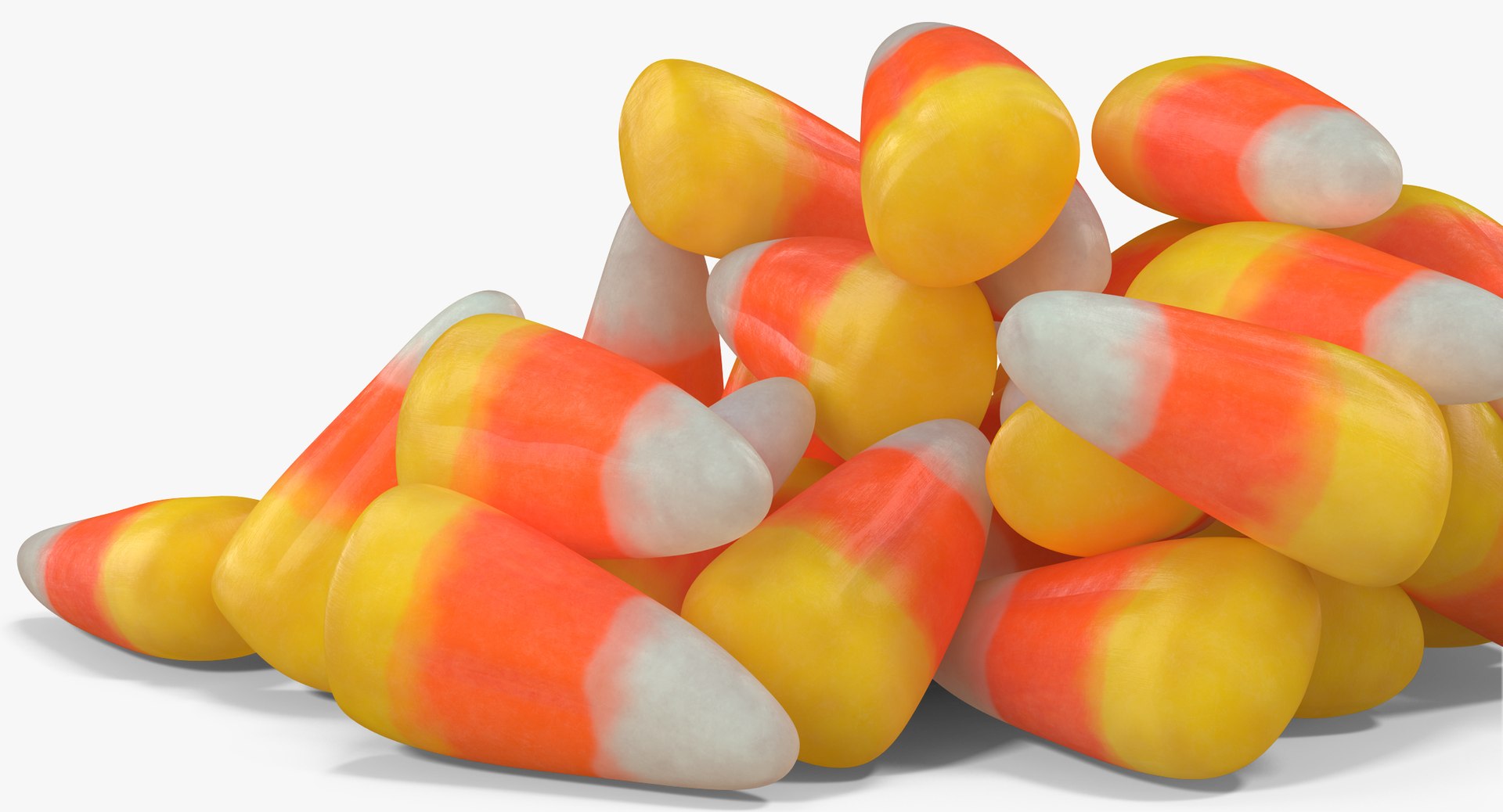 Candy Corn 2 3D Model - TurboSquid 1330974