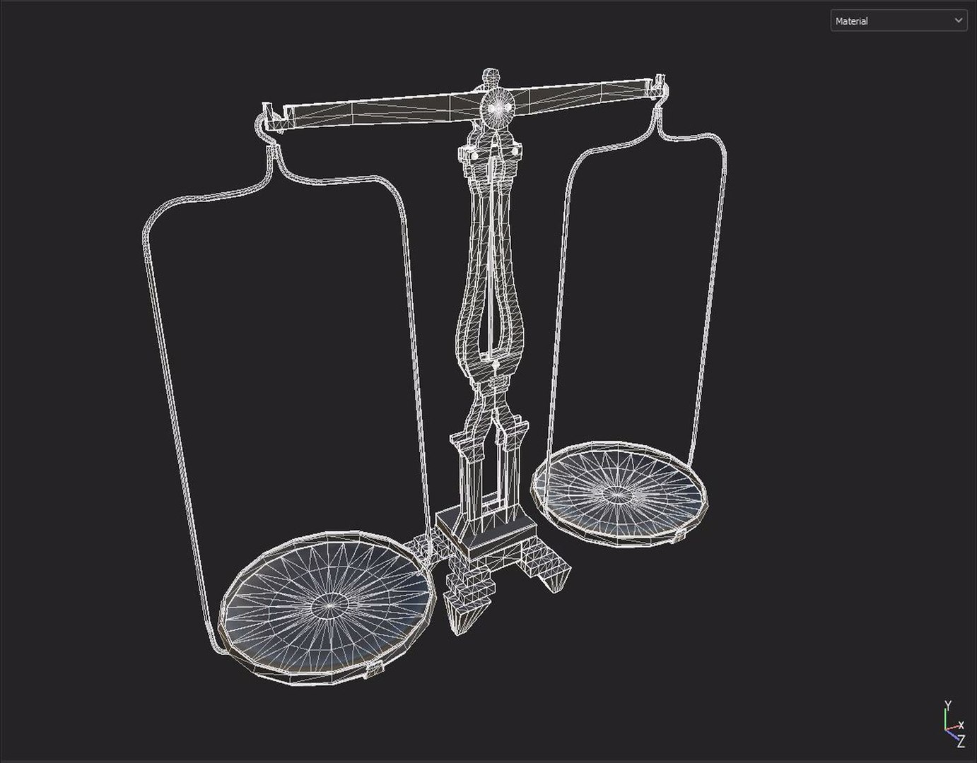 Classic Scale 3D Model - TurboSquid 2037306