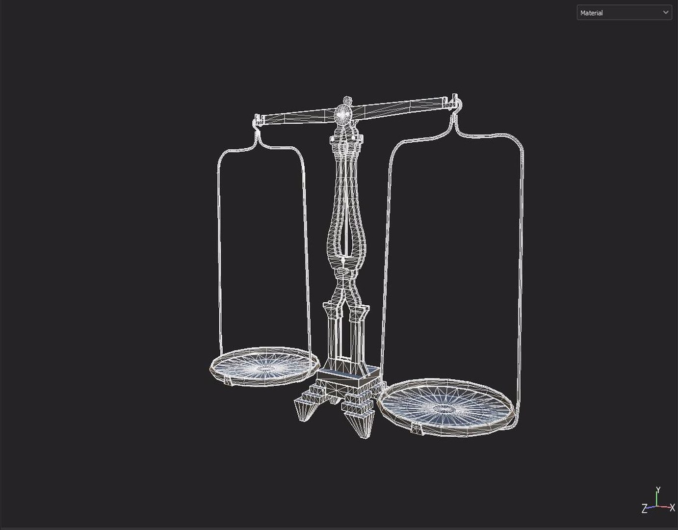 Classic Scale 3D Model - TurboSquid 2037306