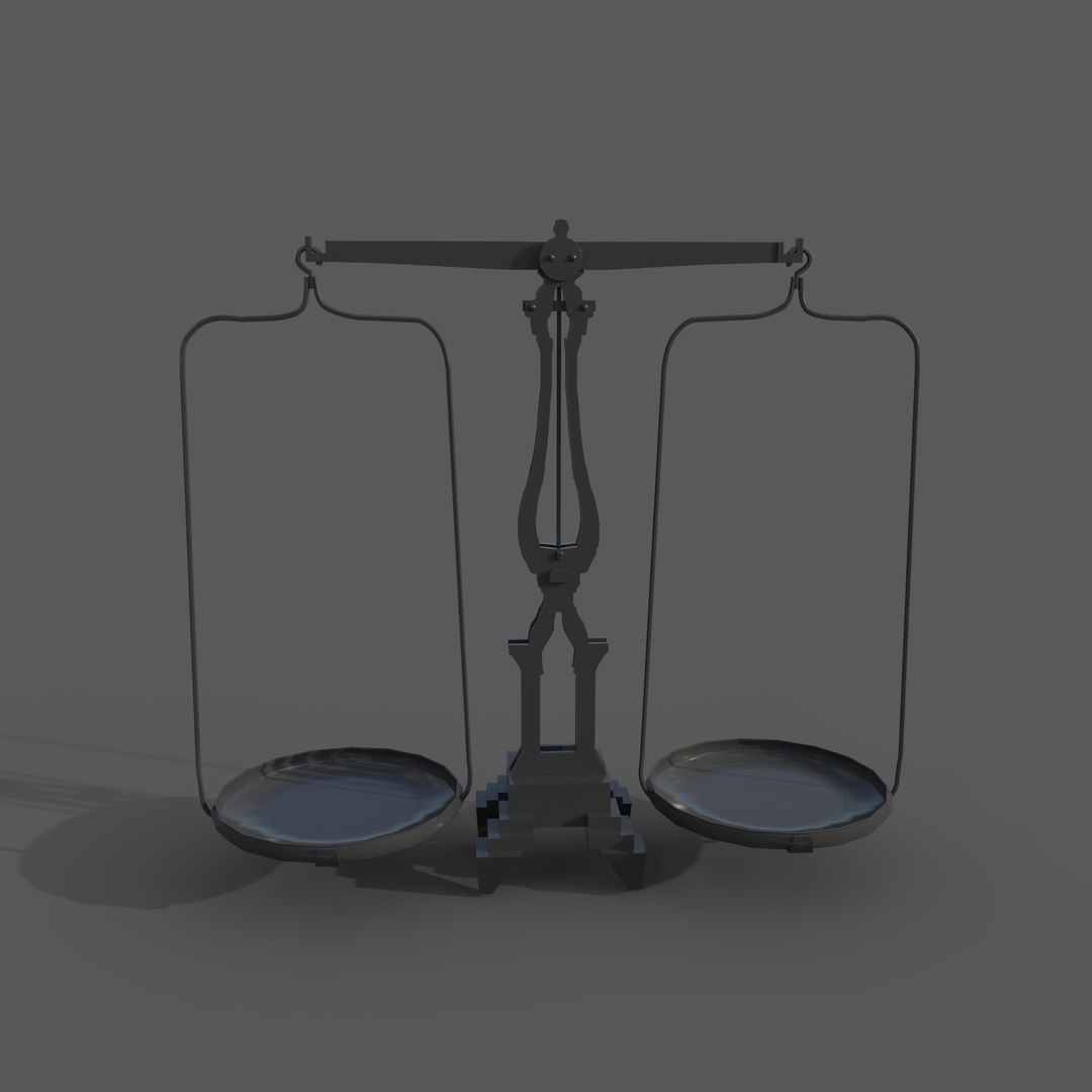 Classic Scale 3D Model - TurboSquid 2037306