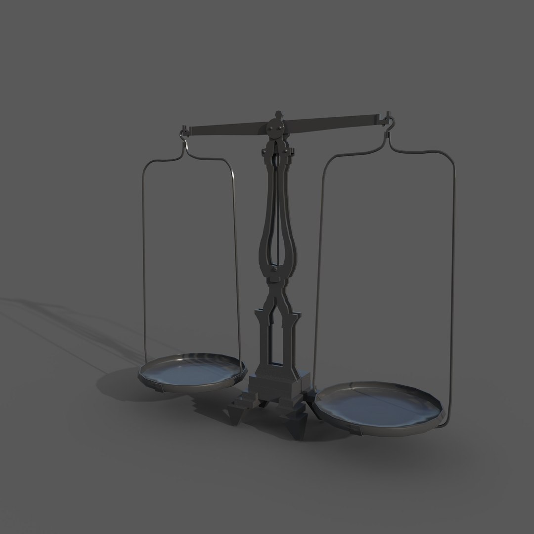 Classic Scale 3D Model - TurboSquid 2037306