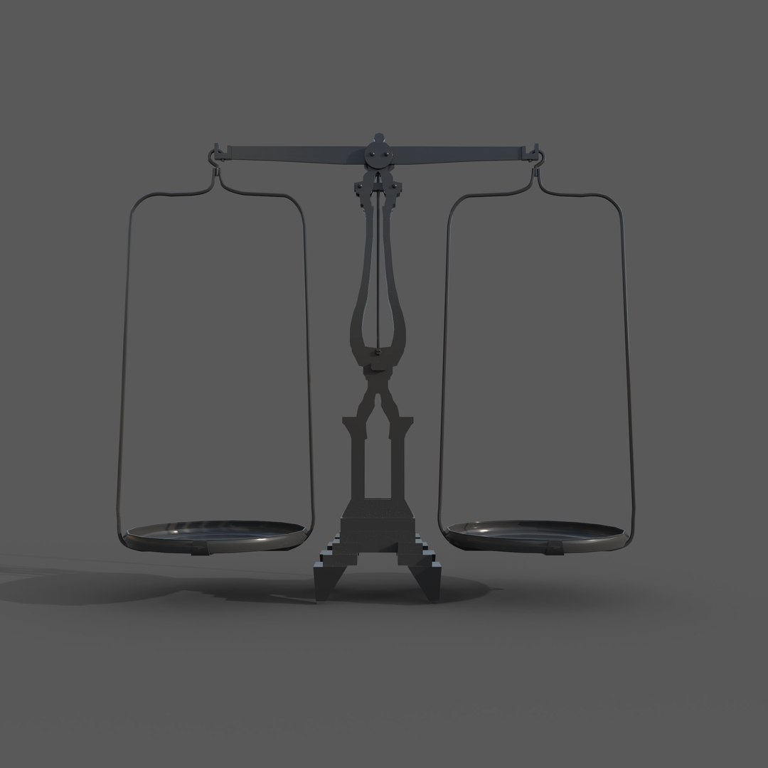 Classic Scale 3D Model - TurboSquid 2037306