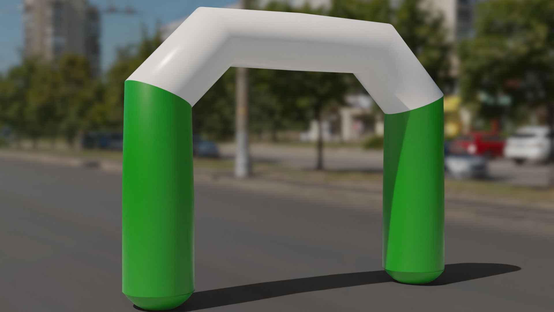 Inflatable Arch 3D Model - TurboSquid 2164004