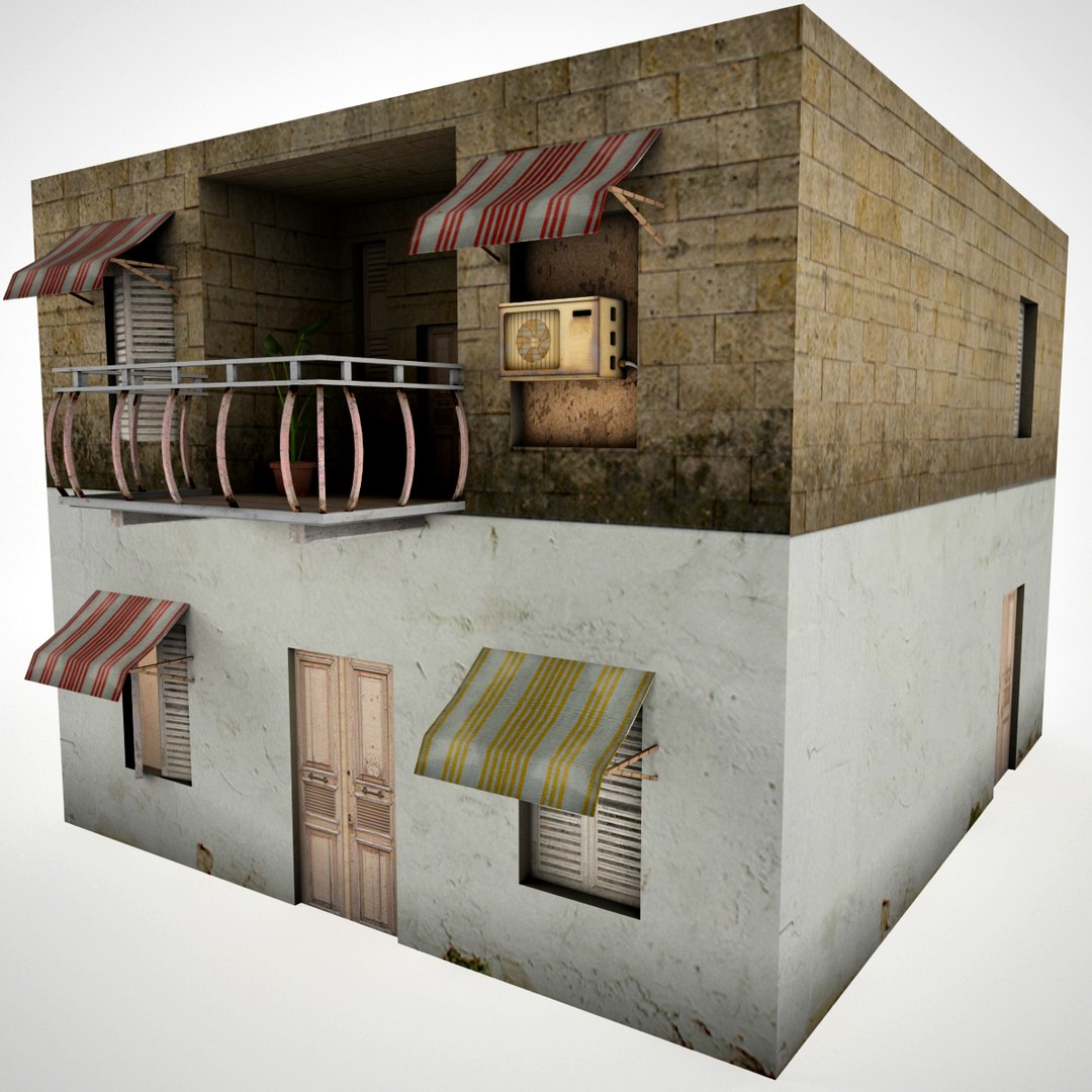 3d Model Iraq House