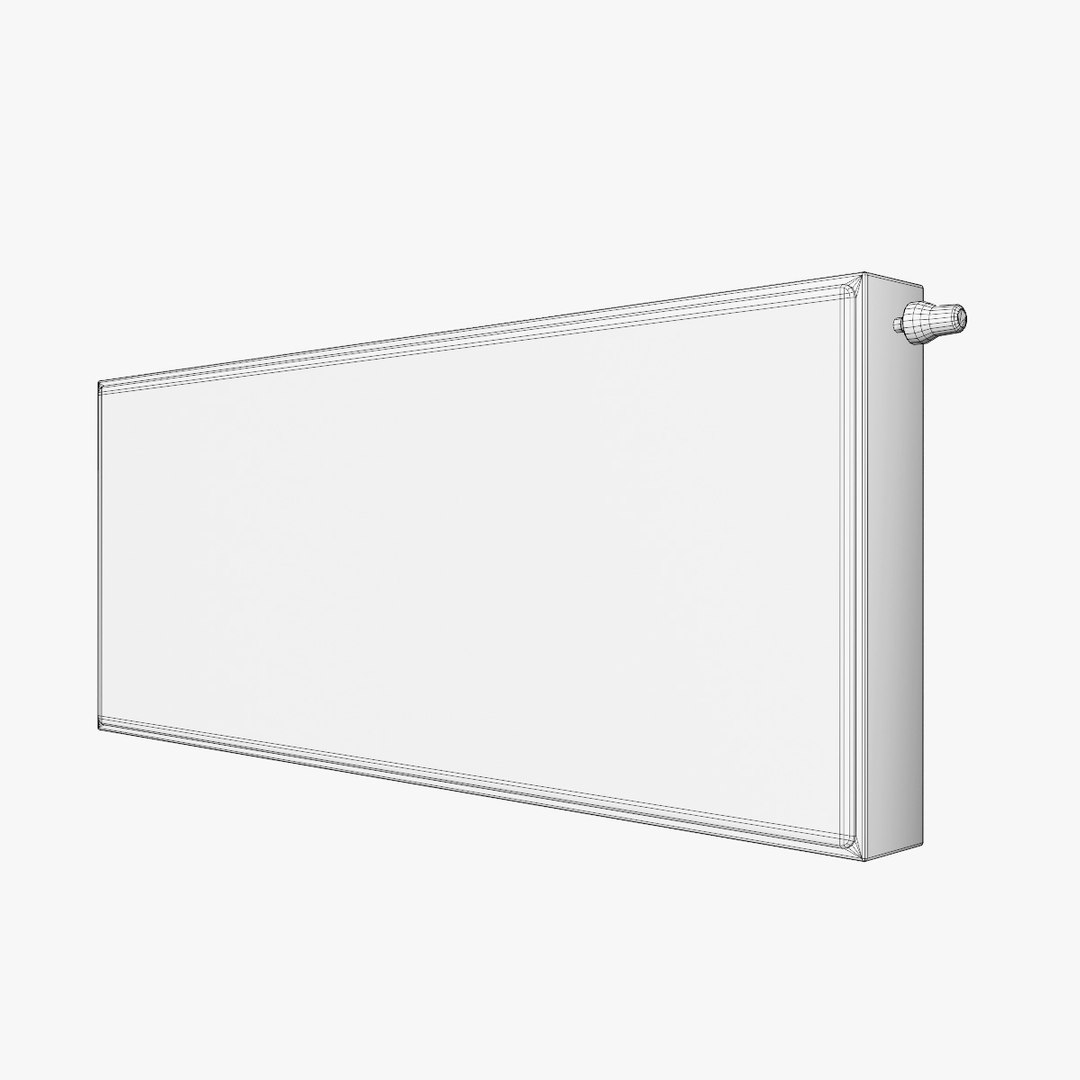 Panel Radiator 3D Model - TurboSquid 1613257