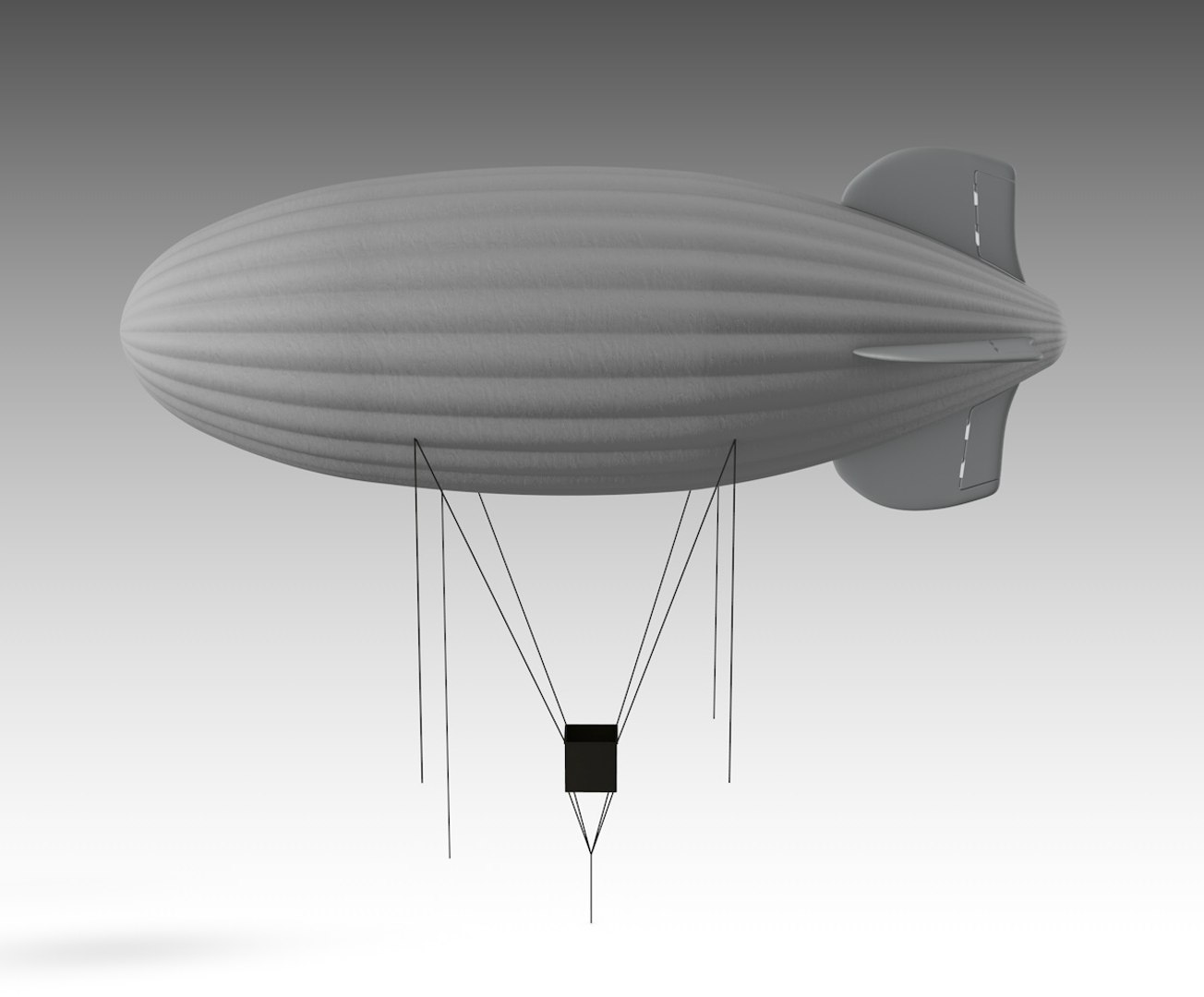 3D zeppelin observing model - TurboSquid 1225300