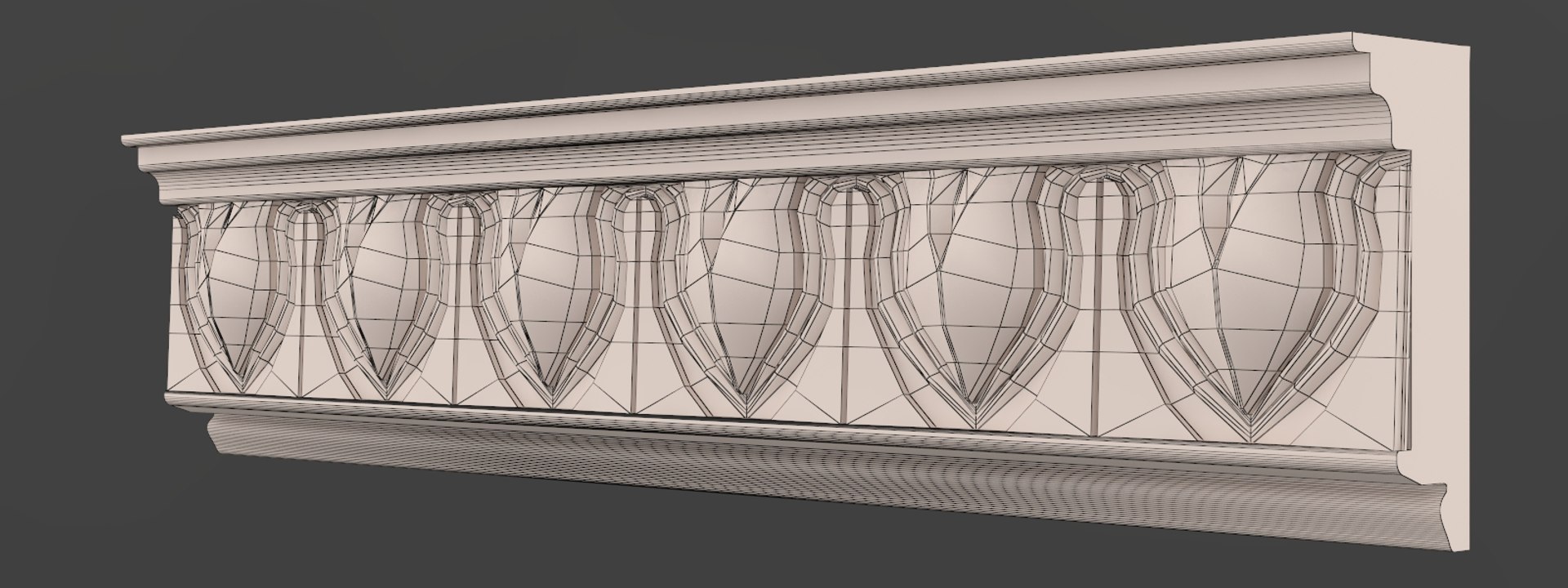 Moulding 3d Model