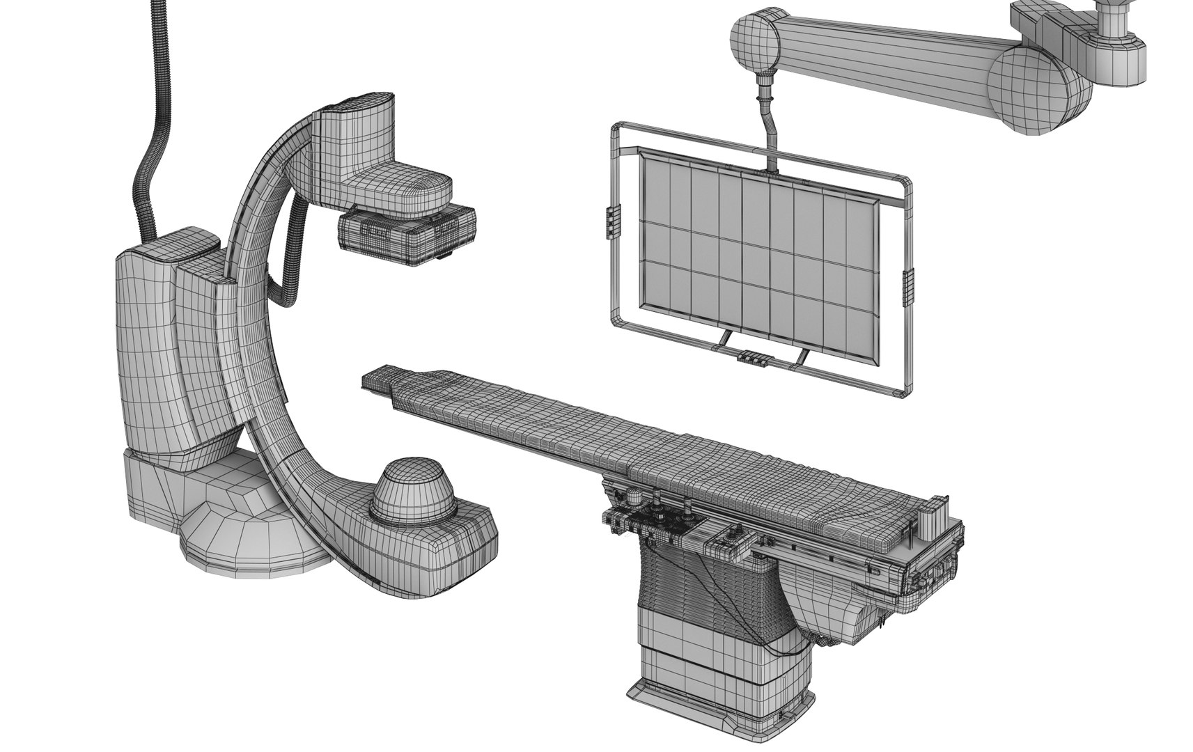 3D Siemens Artis Icono Angiography Model - TurboSquid 1592100