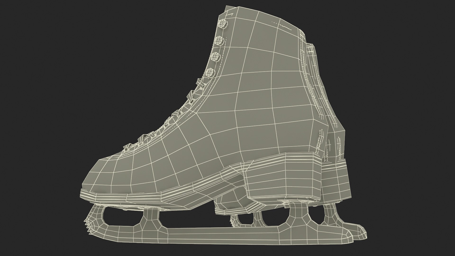 Black Ice Skates 3D - TurboSquid 2127778