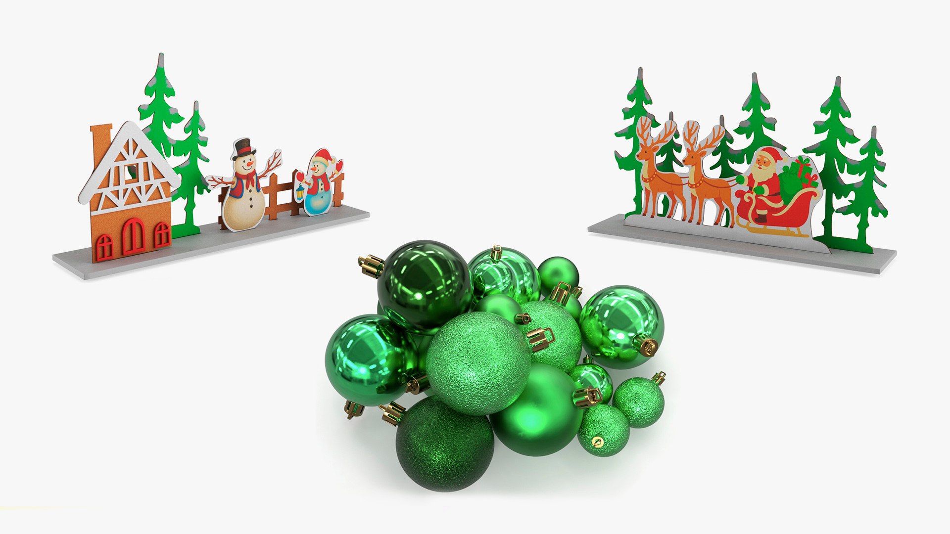 3D Christmas Decor Collection 9 - TurboSquid 2429516