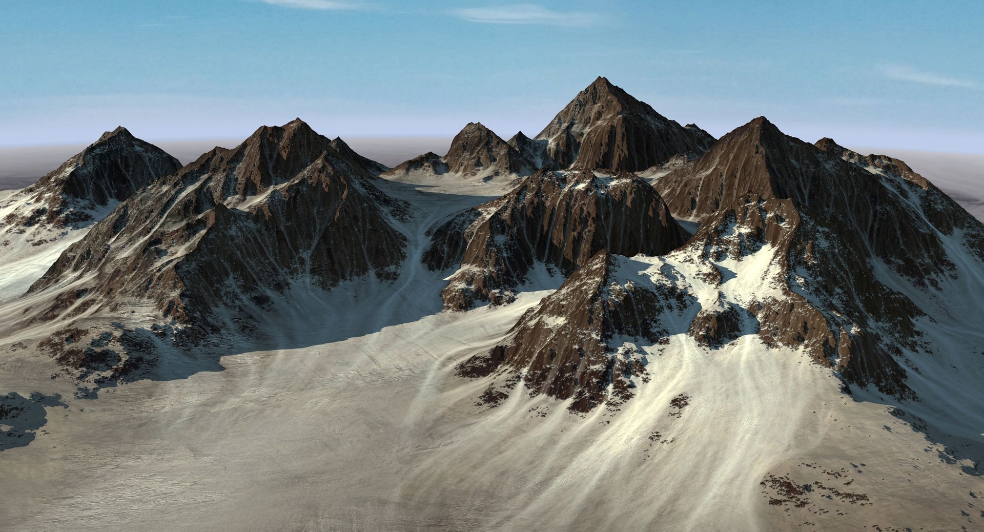 Max Mountains Landscape Terrain