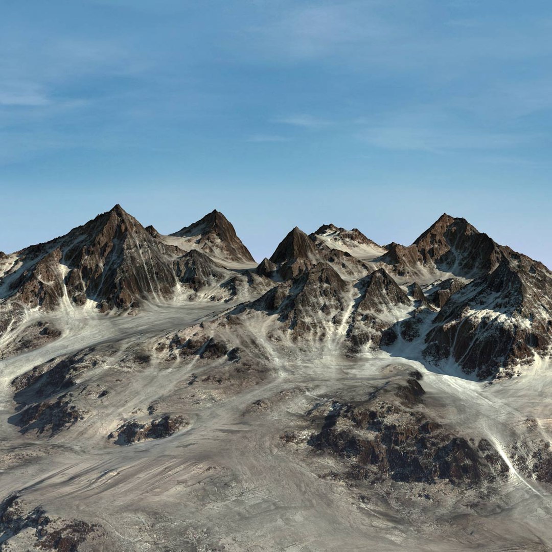 Max Mountains Landscape Terrain