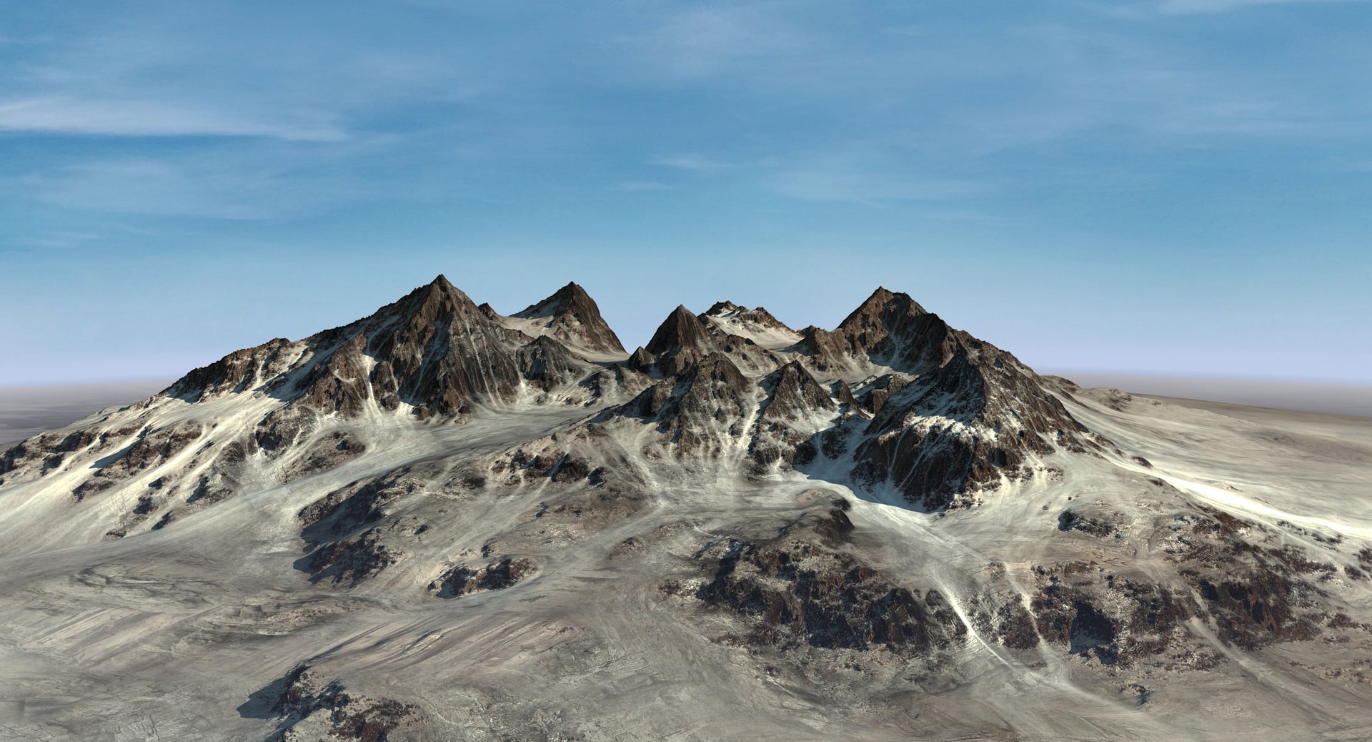 Max Mountains Landscape Terrain