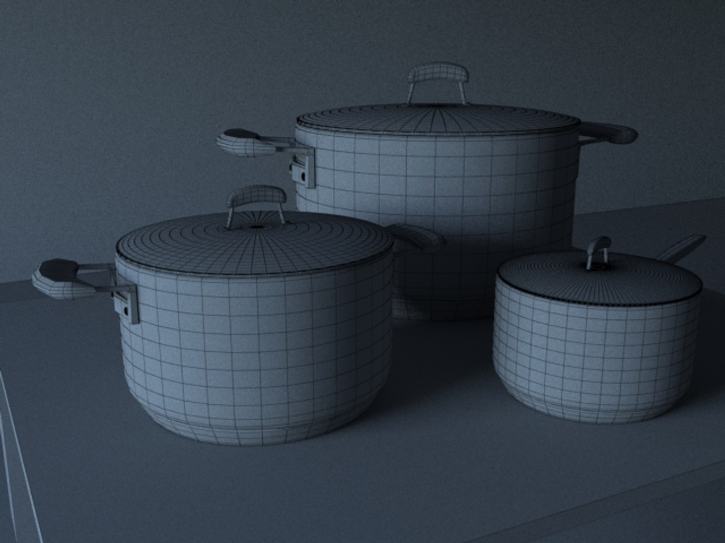 Steel Pans 3D Model - TurboSquid 1243691