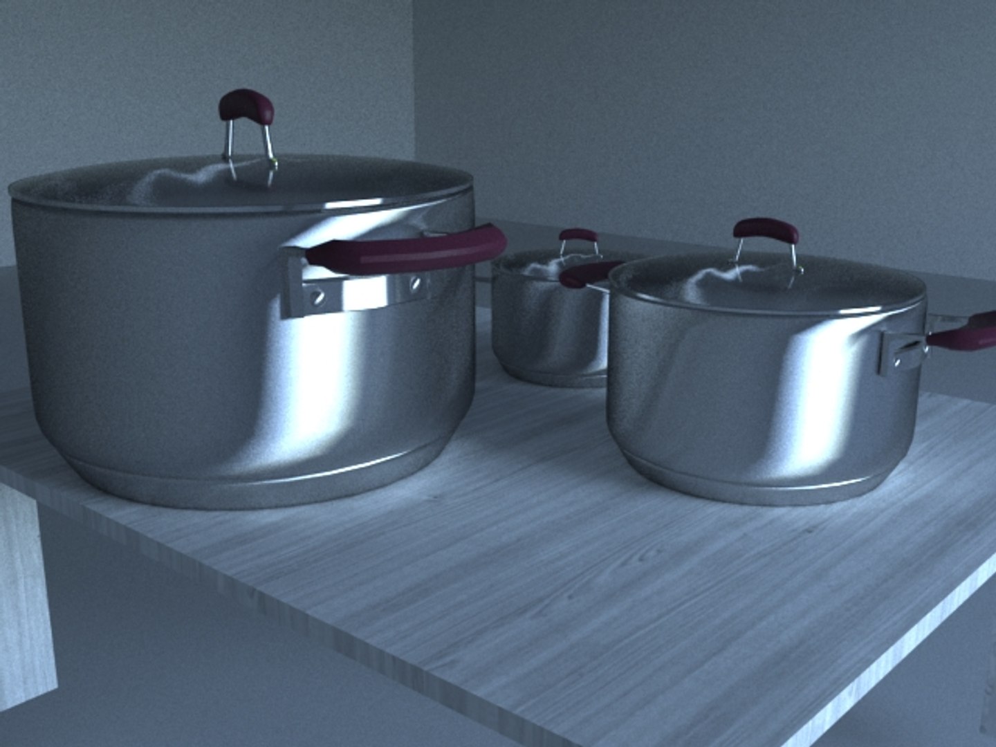 Steel Pans 3D Model - TurboSquid 1243691