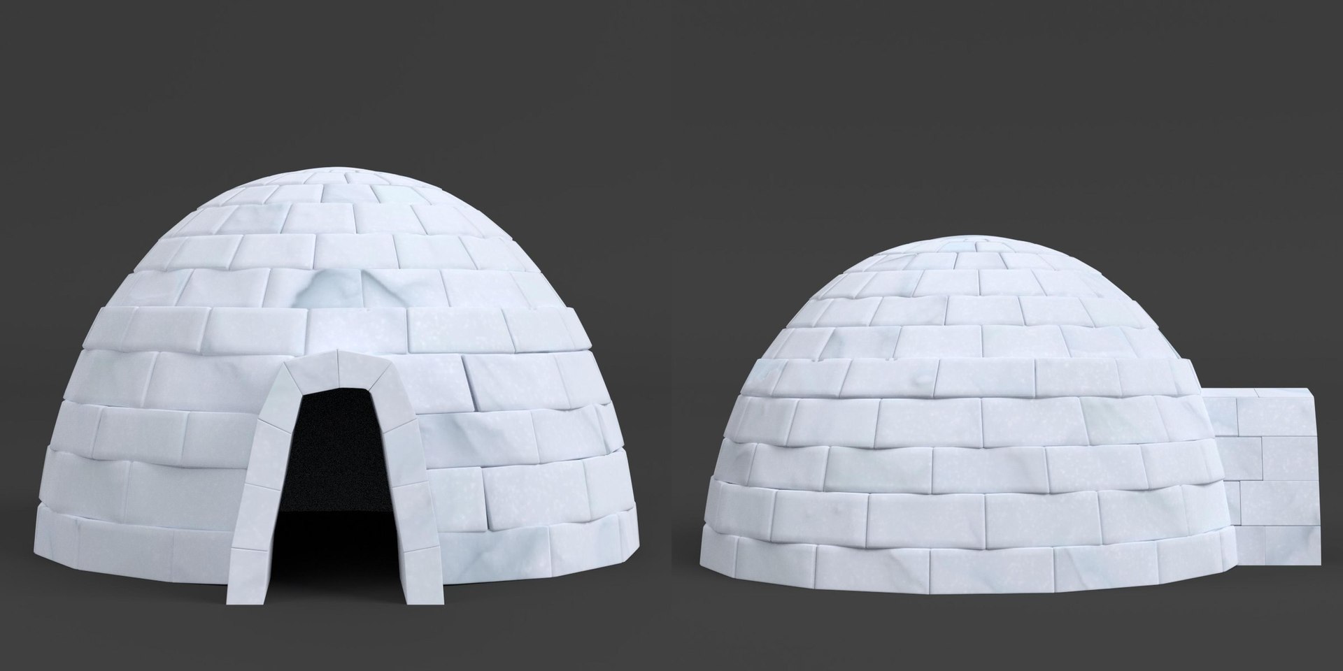 Igloo Ready Model - TurboSquid 1473909