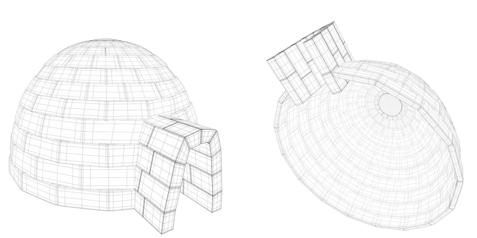 Igloo Ready Model - TurboSquid 1473909