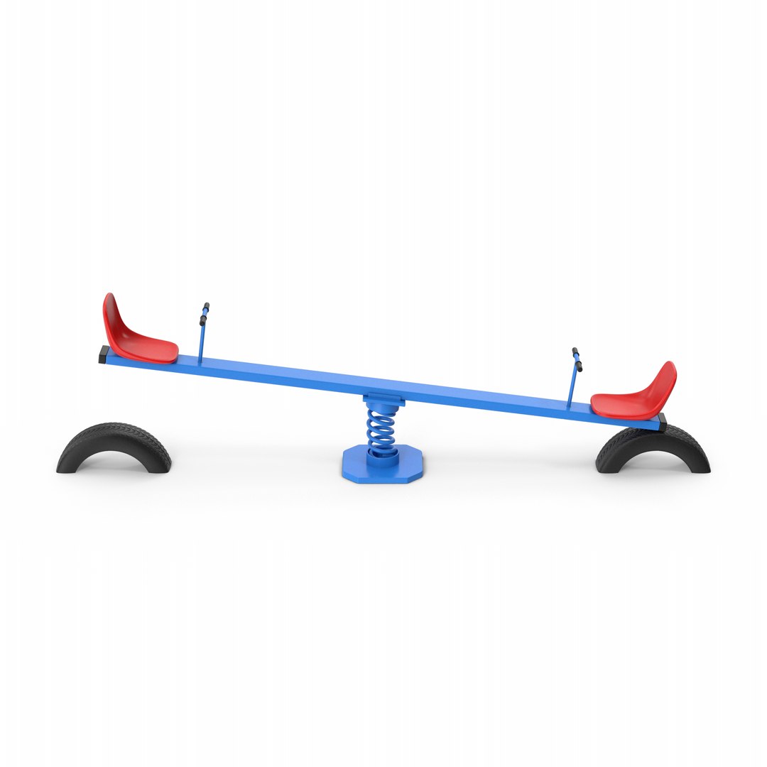 Playground See Saw 3D model - TurboSquid 2182846