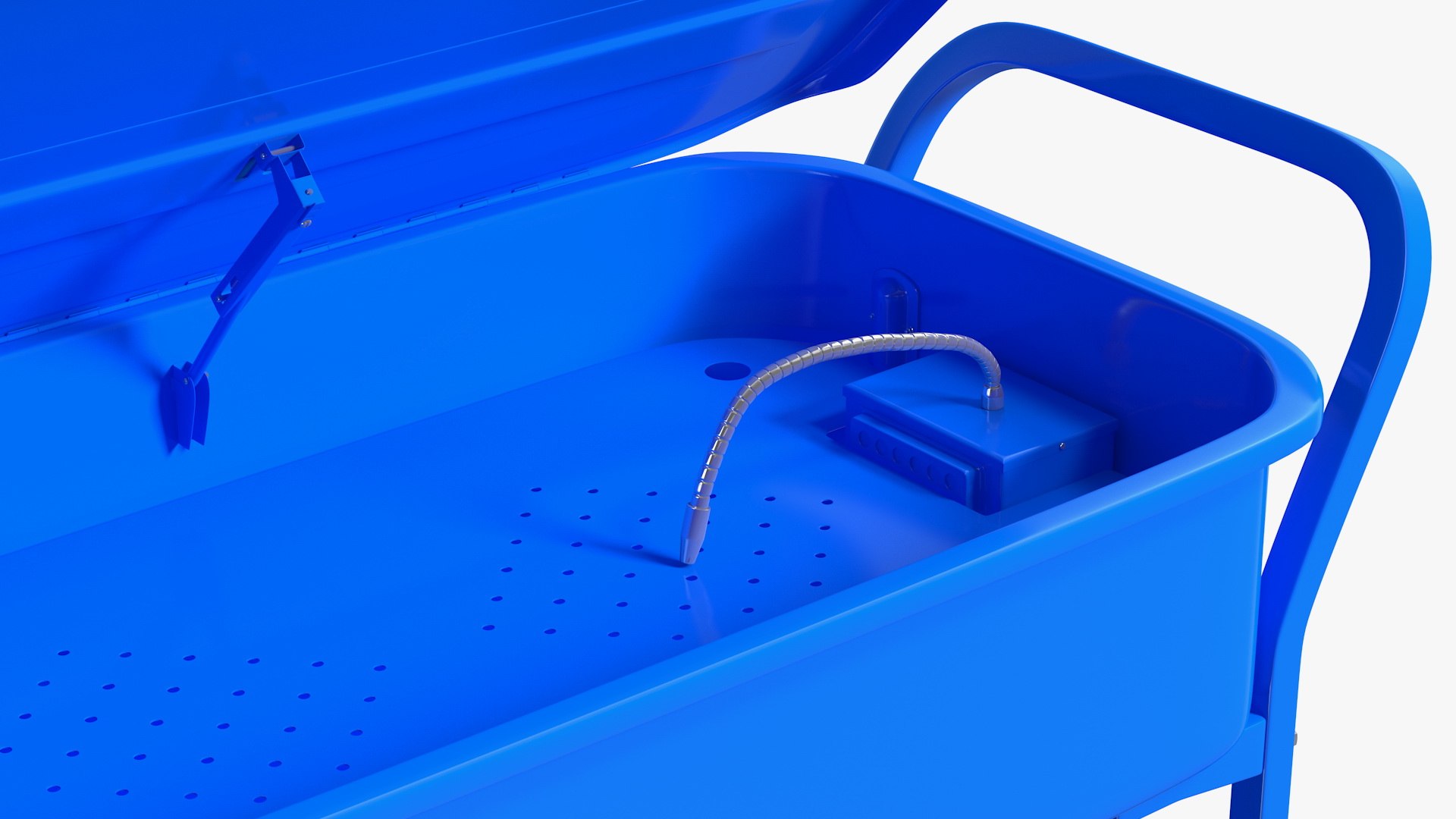 3D Mobile Parts Washer Cart Model - TurboSquid 1684636