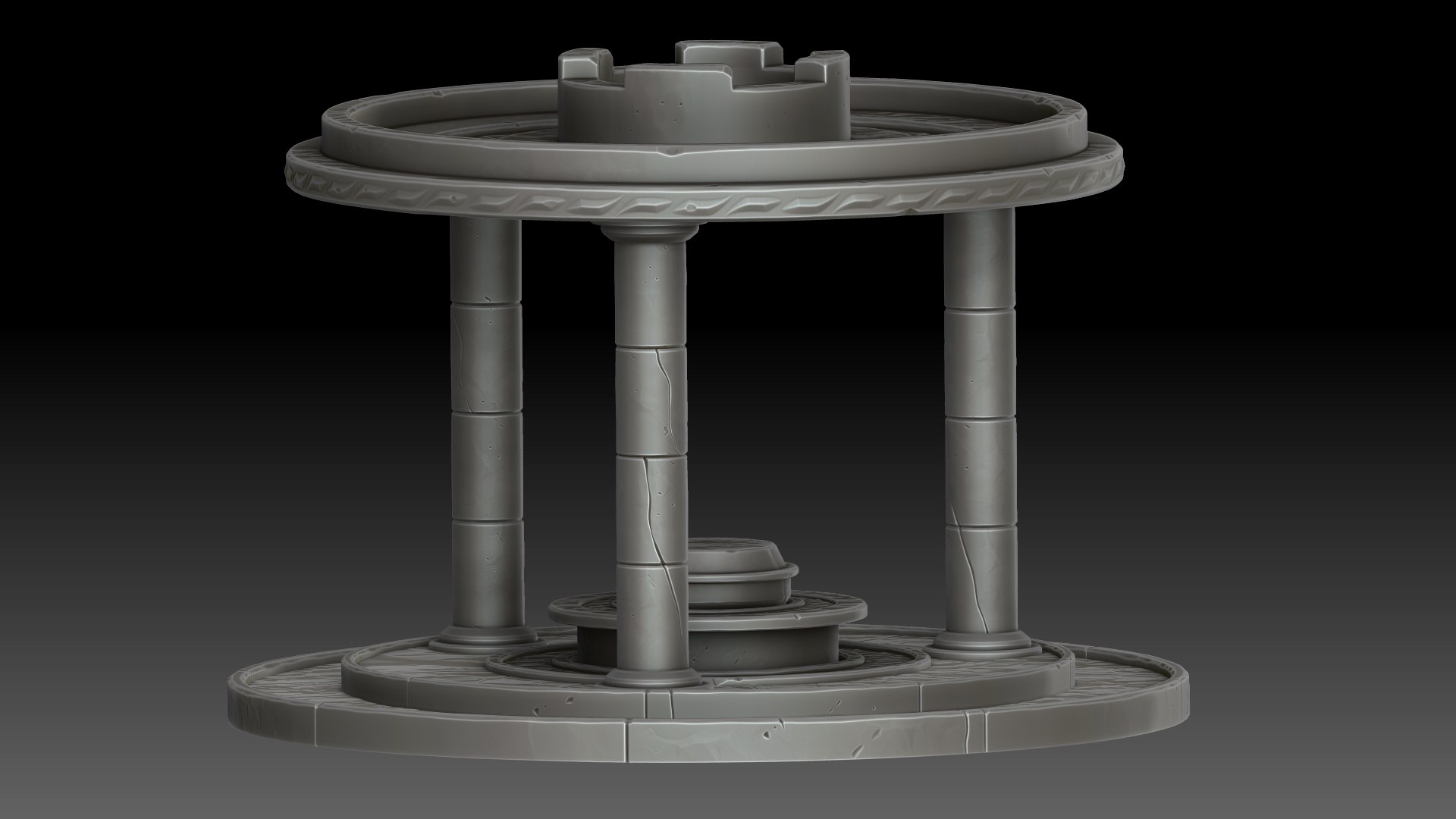 3D Stylized Altar - TurboSquid 2005590