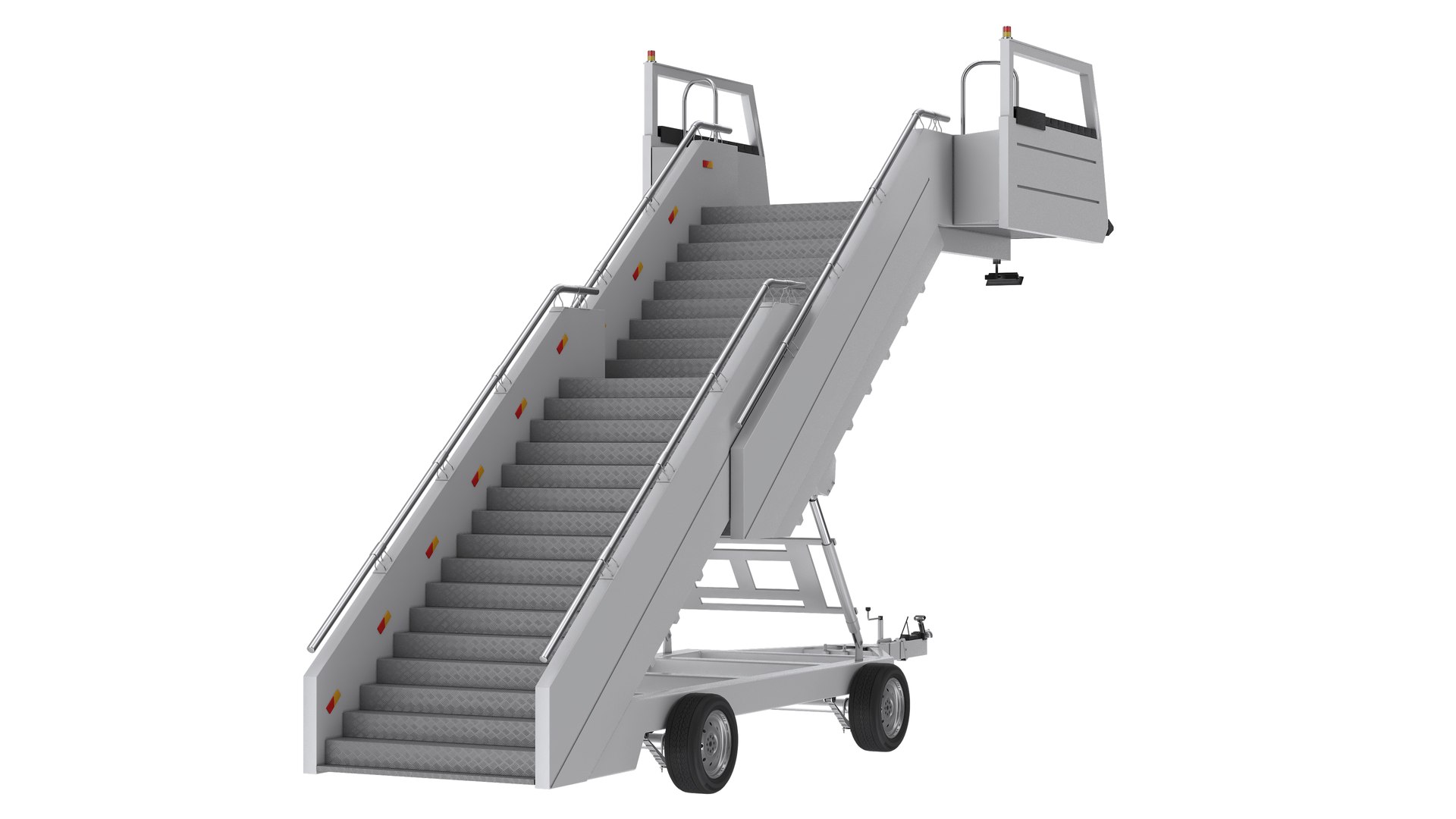 3D Portable Passenger Airplane Steps Model - TurboSquid 2293138