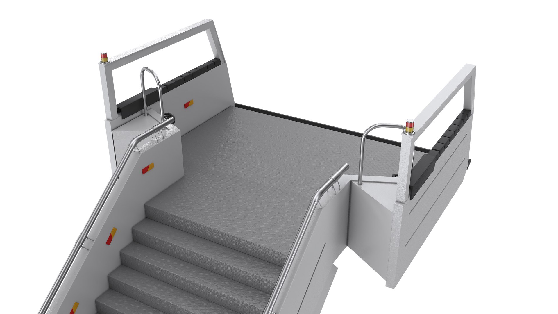 3D Portable Passenger Airplane Steps Model - TurboSquid 2293138