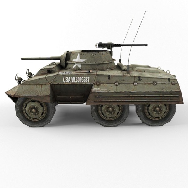 m8 vehicle 3d model
