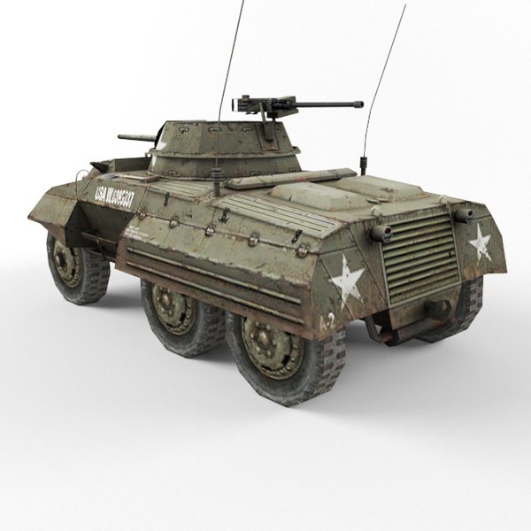 m8 vehicle 3d model