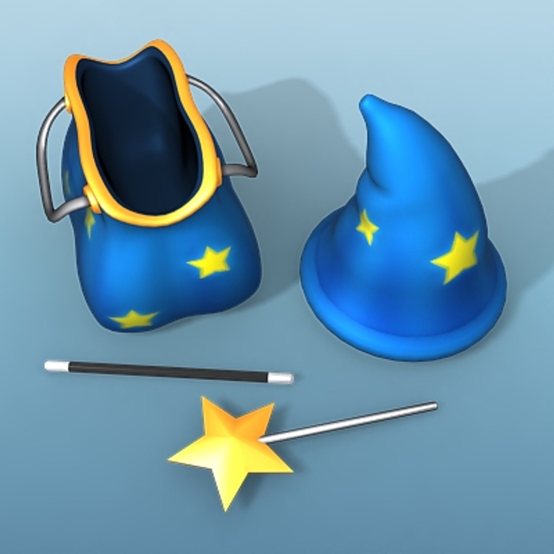 Magic Items 3d Model