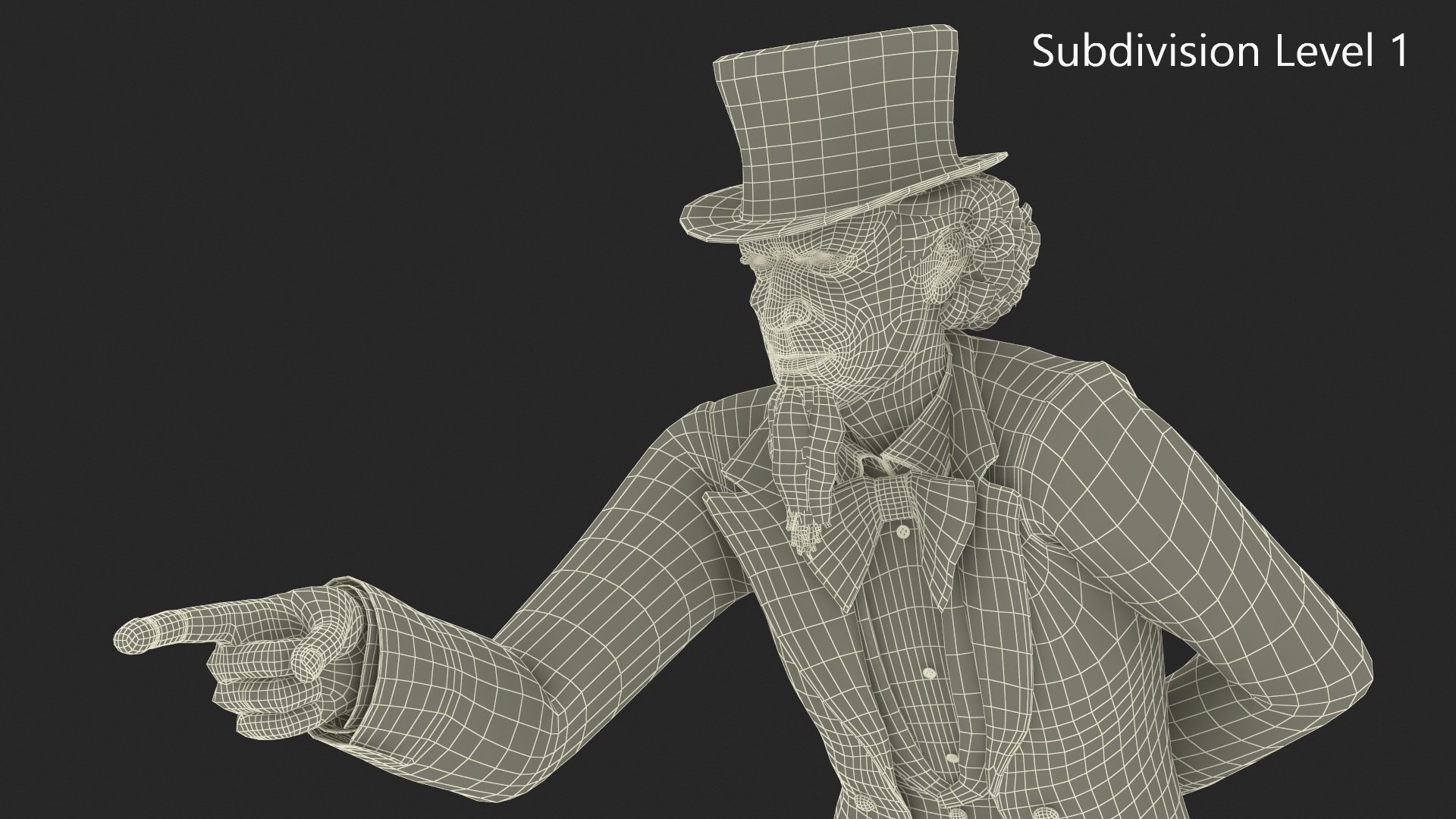 3D Uncle Sam Character Rigged Model - TurboSquid 2413719