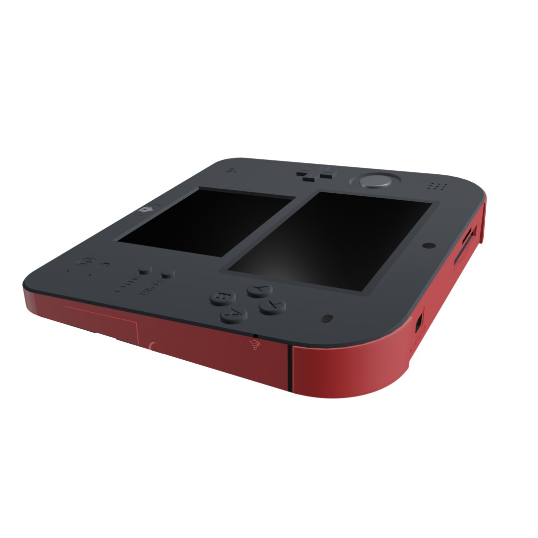 Nintendo 2ds 3D Model - TurboSquid 1520121