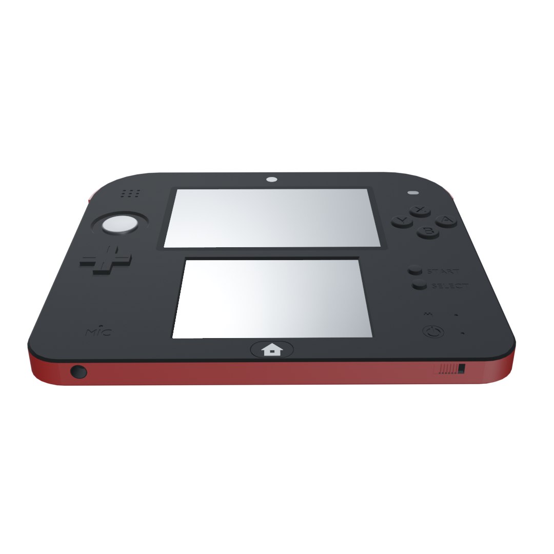 Nintendo 2ds 3D Model - TurboSquid 1520121