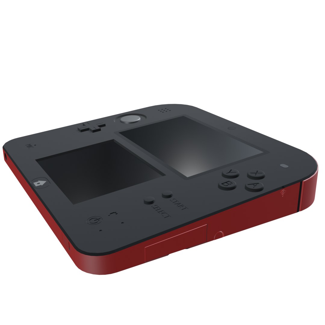 Nintendo 2ds 3D Model - TurboSquid 1520121