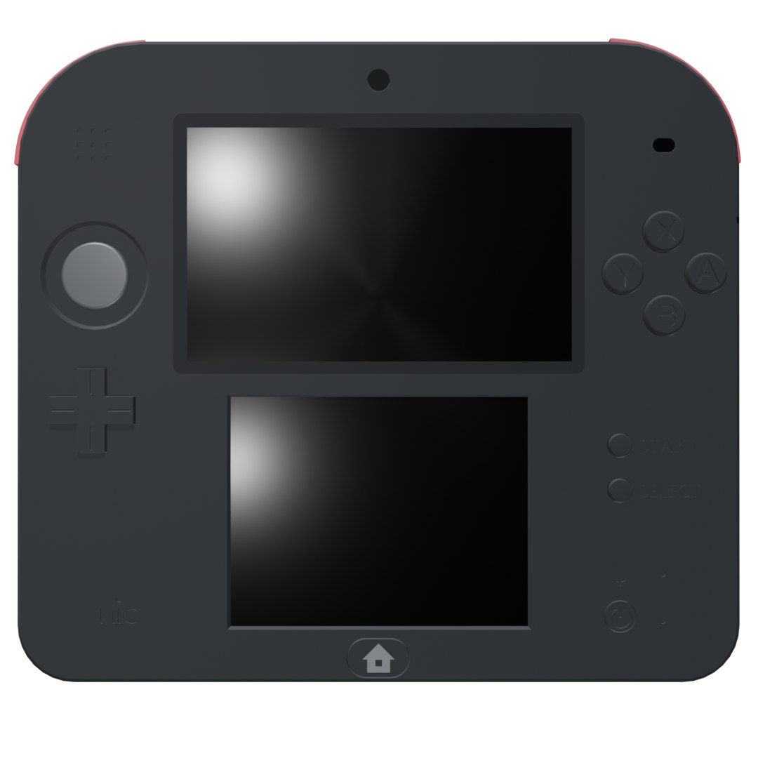 Nintendo 2ds 3D Model - TurboSquid 1520121