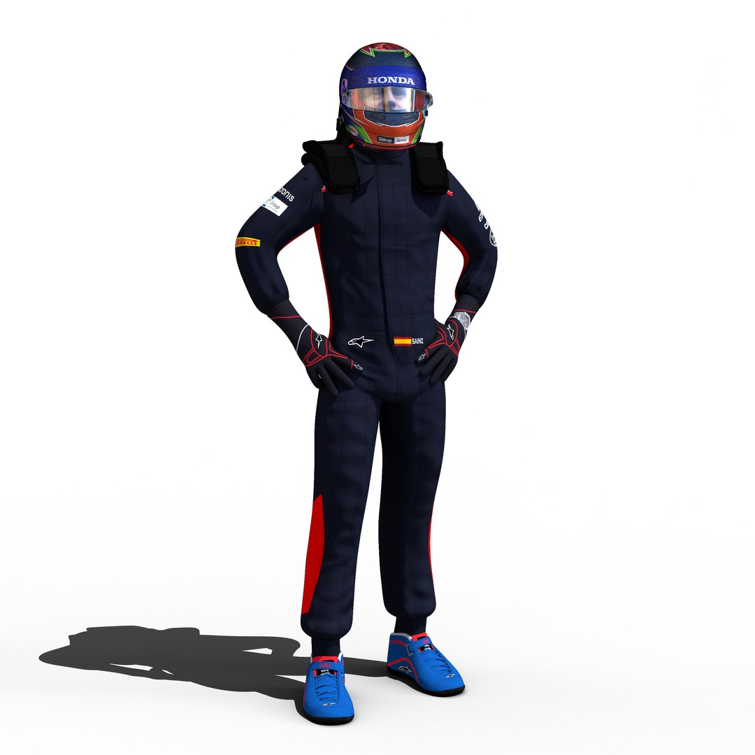 Drivers Formula 1 3D Model - TurboSquid 1346650